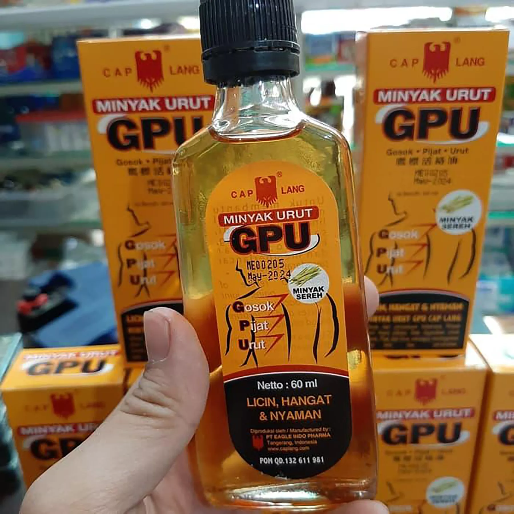 Harga Minyak GPU Cap Lang | Info Biaya