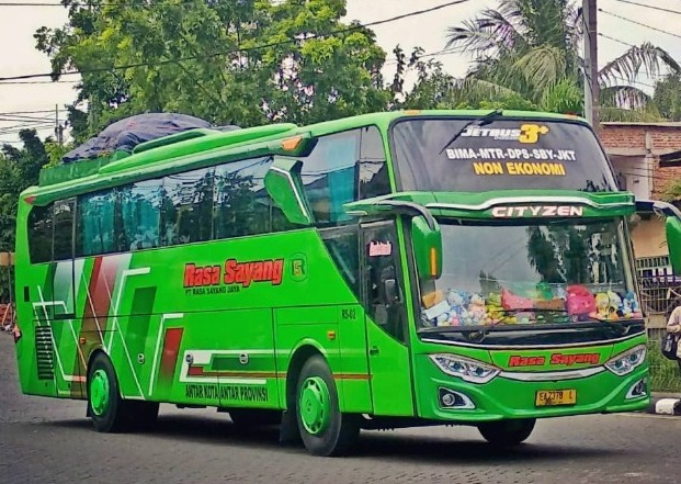 Biaya Perjalanan Menggunakan Bus Rasa Sayang Untuk Menujuk Ke Bima ...