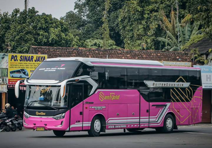 Biaya Tiket Bus Sant Gold? Ini Daftar Tarif Lengkapnya! | Info Biaya